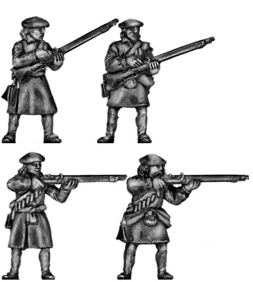 ECW: 28mm Scottish Musketeer – Eureka Miniatures