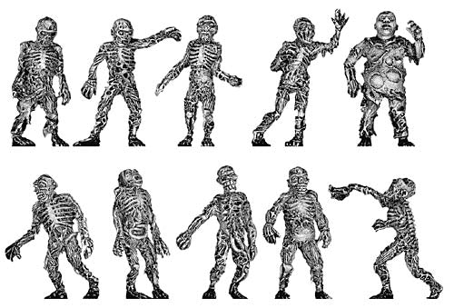 Generic Zombies – Eureka Miniatures