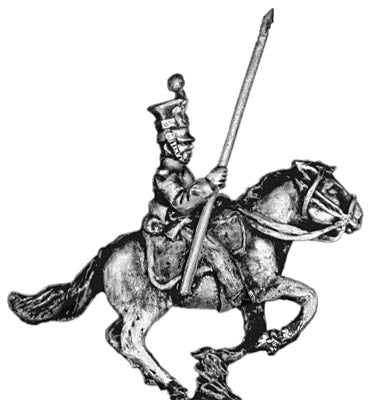 Russian Lancer Standard Bearer – Eureka Miniatures