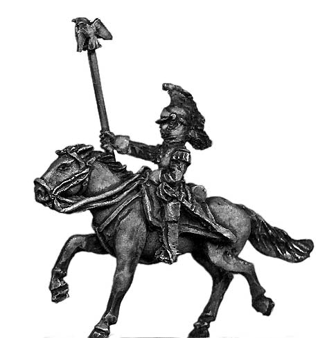 Tulancingo Cuirassier Standard Bearer – Eureka Miniatures